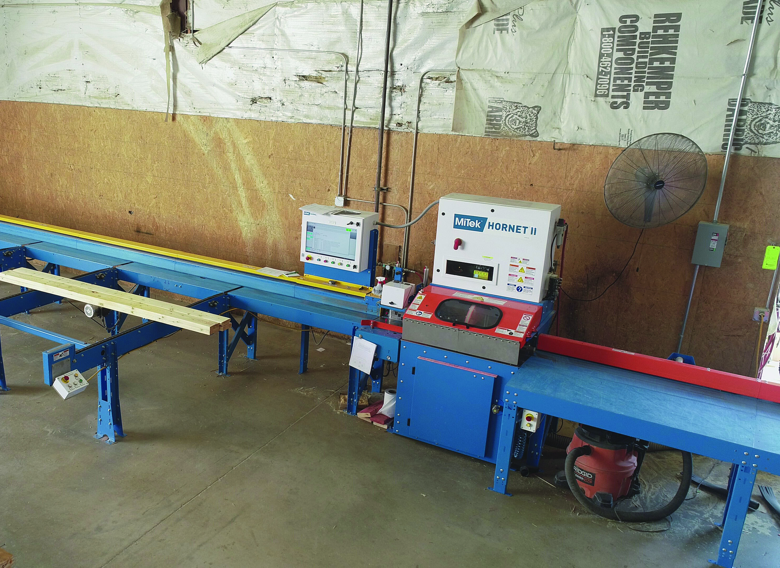 Hornet II Saw - MiTek Residential Construction Industry