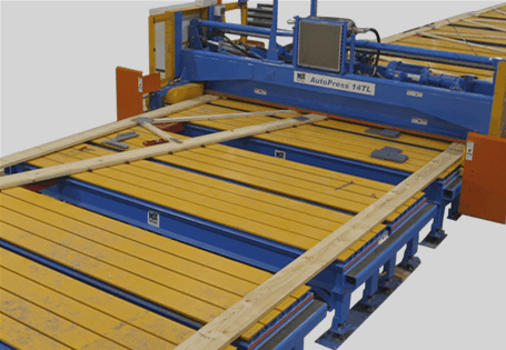 Auto 8-10 Platen Press - MiTek Residential Construction Industry